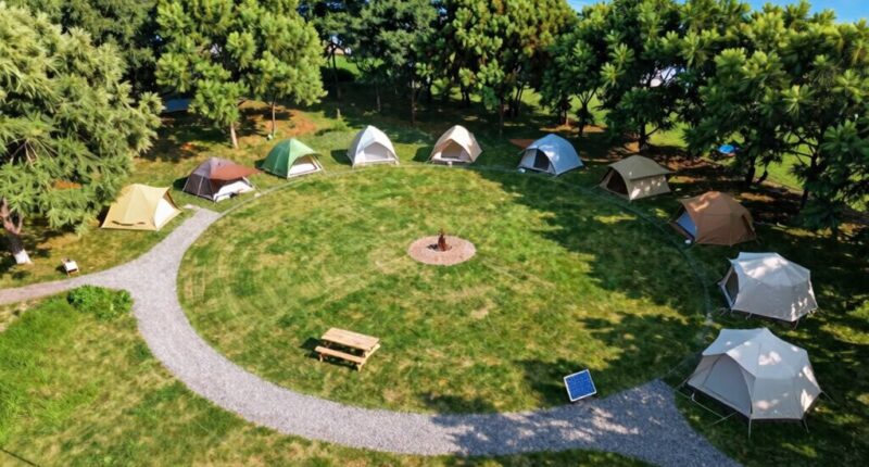 Festival Camping Setup: A Layout That Saves You in Bad Weather - Dead ...